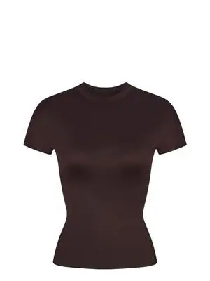 Nike X Skims Short-sleeve Mock Neck Top - Phoenix