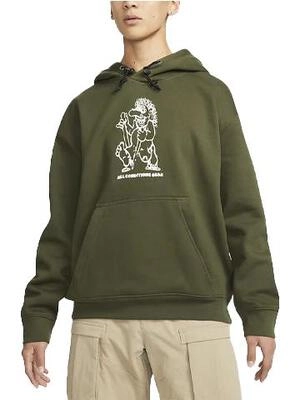 Nike Therma-fit Hooded Sweatshirt With Graphic Print - Default Color