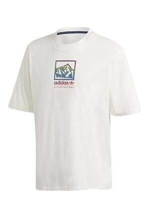 Adidas Originals Adiplore Premium Sports Round Neck Short Sleeve - White