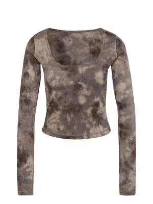 Adidas Yoga Earth Long Sleeve T-shirt - Brown