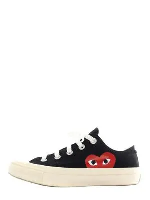 CONVERSE X Comme Des Garcons Play Chuck Taylor All Star Lo Sneakers - Black