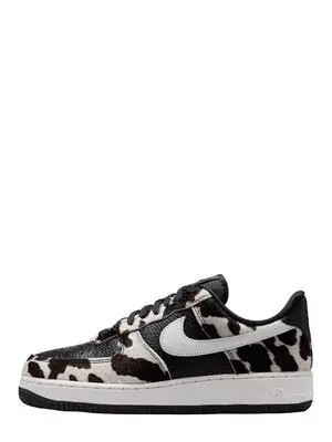 Nike Force 1 Low "cow Print" Sneakers - Black/phantom