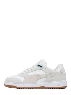 PUMA Doublecourt Prm Low Top Sneakers - White/vapor Gray/bold Blue