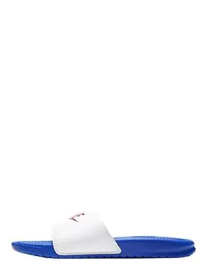 Nike Nike Benassi Slide White/blue/red