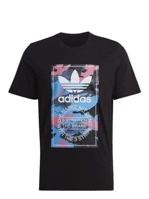 Adidas Originals Graphic Camo T-shirt 'black - Black/multicolor