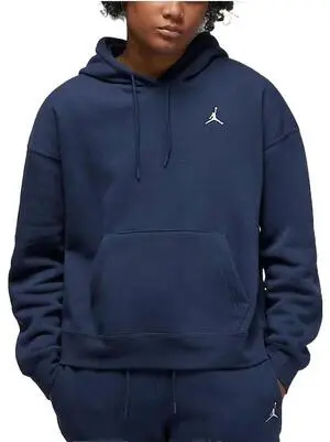 JORDAN Air Logo Fleece Hoodie - Navy