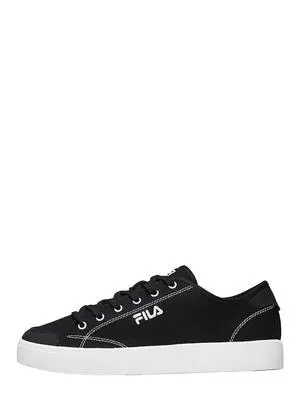 FILA Lace-up Canvas Sneakers - Black