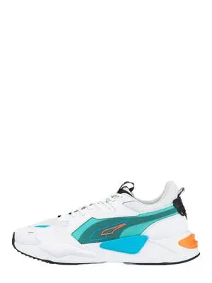 PUMA Puma RS-X Split Athleisure Casual Sports Shoe White/blue