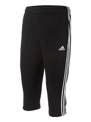 Adidas Ess 3s 3/ Sports Trouser - Black