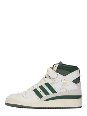 Adidas Forum 84 High Top Sneakers - White/green