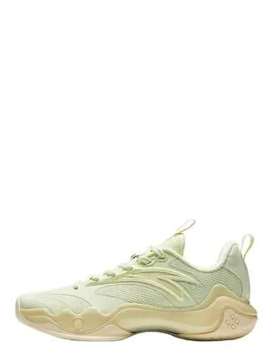 ANTA Shock Wave 4 Bm Athletic Sneakers - Lemon Scented Green/glimmering Yellow
