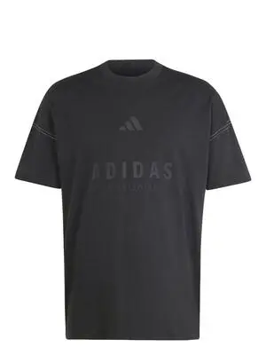 Adidas All Szn T-shirt Asia Sizing - Black