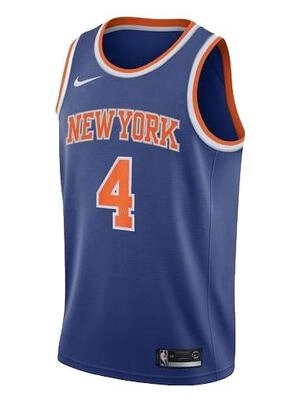 Nike X Nba New York Knicks Derrick Rose Basketball Jersey - Blue