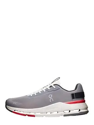 On Cloudnova Form 2 Sneakers - Fog/red