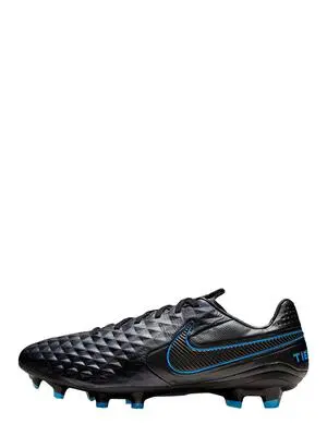 Nike Tiempo Legend Pro Fg Athletic Cleats - Black/blue