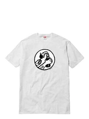 Supreme Ss18 Molotov Tee Short Sleeve - White