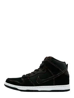Nike Dunk High Pro 'thermal Stitch' Sneakers - Black