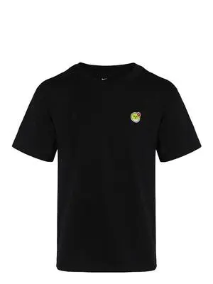 Nike Max 90 Embroidered Sports Round Neck Short Sleeve - Black