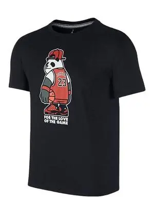 JORDAN Double Eleven Panda Tee 'black White - Black/white