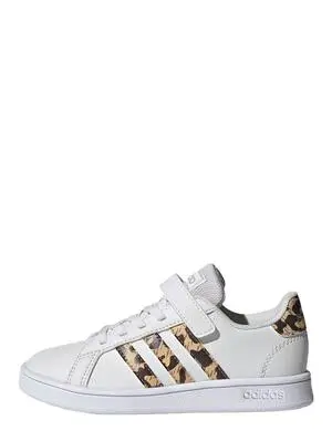 Adidas Neo Grand Court 'white Leopard' Sneakers - White/leopard