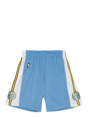 Mitchell & Ness Nba Denver Nuggets Road 2016-17 Shorts - Blue