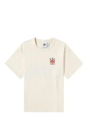 Adidas Originals Casual Sports Breathable Round Neck Short Sleeve White - Default Color