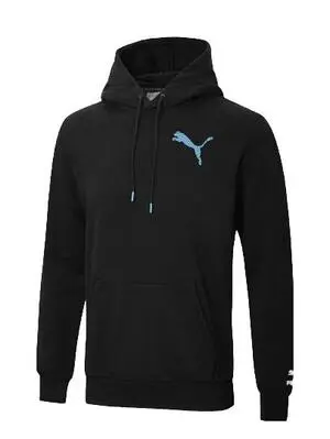 PUMA Graphic Hoodie - Black/blue