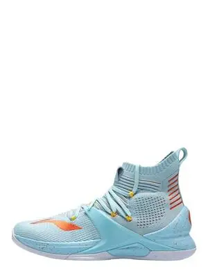 LI-NING High Top Athletic Sneakers - Blue