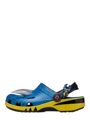 CROCS X Marvel Wolverine Graphic Clogs - Blue/yellow
