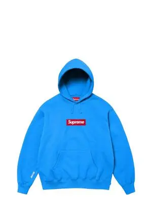 Supreme Fw25 Box Logo Hoodie - Blue