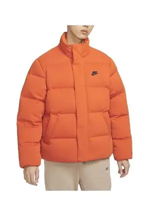 Nike Oversized Padded Jacket - Orange