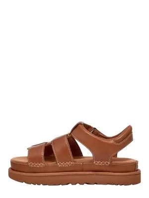 UGG Goldenstar Strap Platform Sandal - Tan