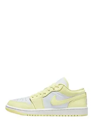 JORDAN 1 Low Sneakers - White/lemonade
