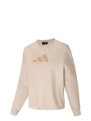 Adidas Casual Sports Hoodie Pullover - Tan