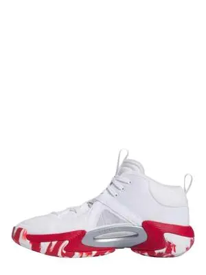 Adidas Exhibit Select Mid Sneakers - Cloud White/team Power Red/silver Metallic