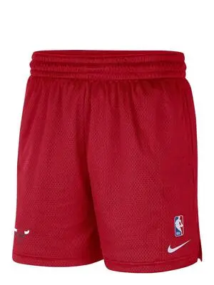 Nike X Nba Chicago Bulls Basketball Shorts - Red/multi-color