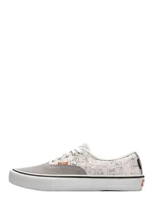 VANS Authentic Pro 'doodles' Skate Shoes - Gray/black/white
