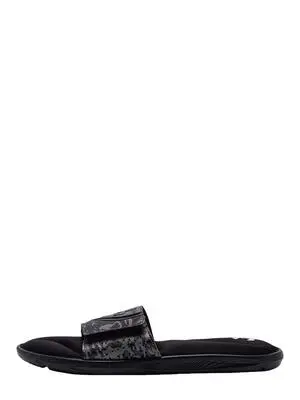 Under Armour Under Armour Ignite 6 Graphic Strap Slides Black/gray