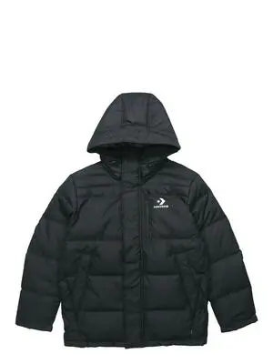 CONVERSE Down Feather Puffer Jacket - Black