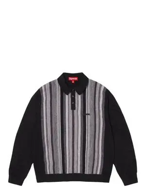SUPREME Supreme Multi Stripe Polo Sweater