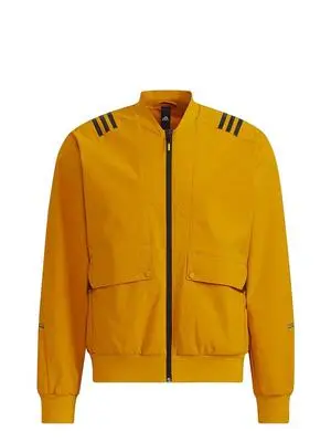 Adidas Th Bomb" Bomber Jacket With Stripe Printing - Default Color
