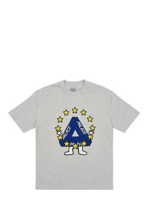 PALACE Missing Eu T-shirt - Grey Marl