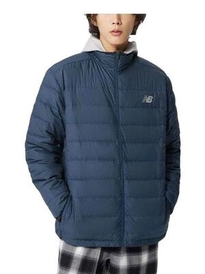NEW BALANCE Sport Puffer Jacket - Blue/white
