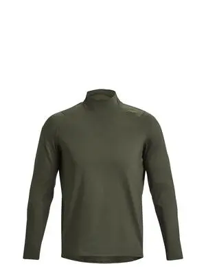 Under Armour Rush Coldgear Mock Long Sleeve T-shirt - Green