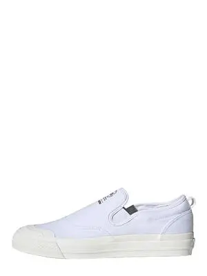 Adidas Nizza Rf Slip-on Sneakers - Cloud White/cloud White/off White