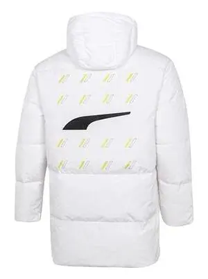 PUMA Padded Down Jacket - White/black
