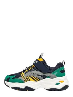 Sketchers Stamina Athletic Shoes - Navy/grey/green