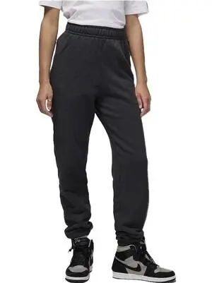 JORDAN Wordmark Fleece Trousers - Black