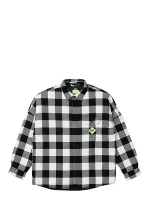 PALACE Hardware Insulated Shirt 'white - White/black