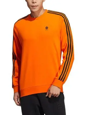 Adidas Neo Ce 3s Swt Casual Sports Round Neck Pullover - Multi-color